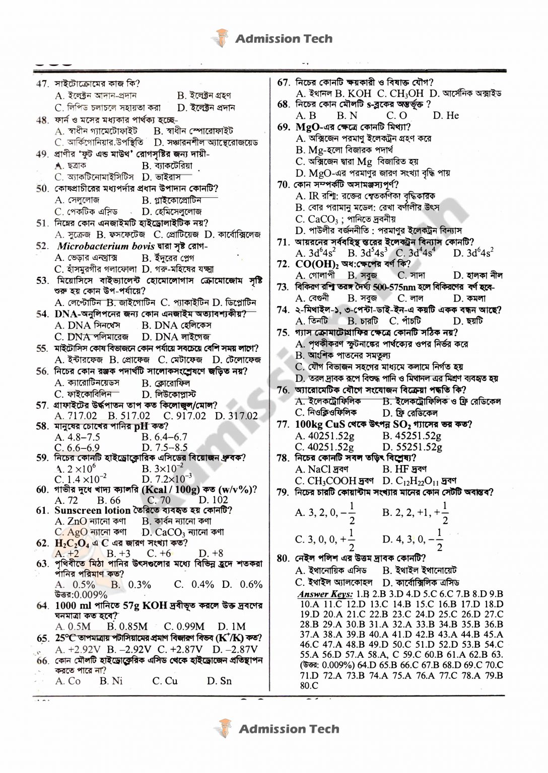 JU D Unit Question Bank