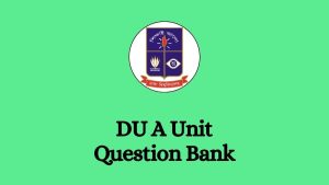 DU A Unit Question Bank